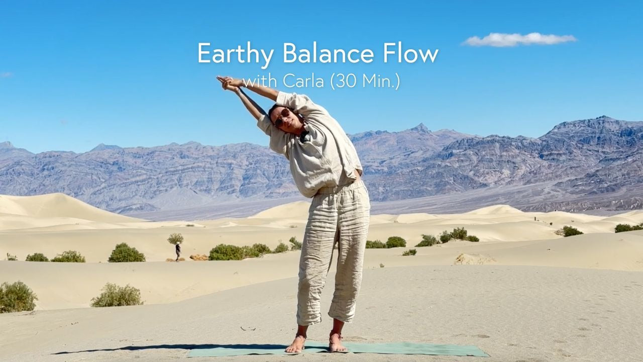 Earthy Balance Flow with Carla – Manduka