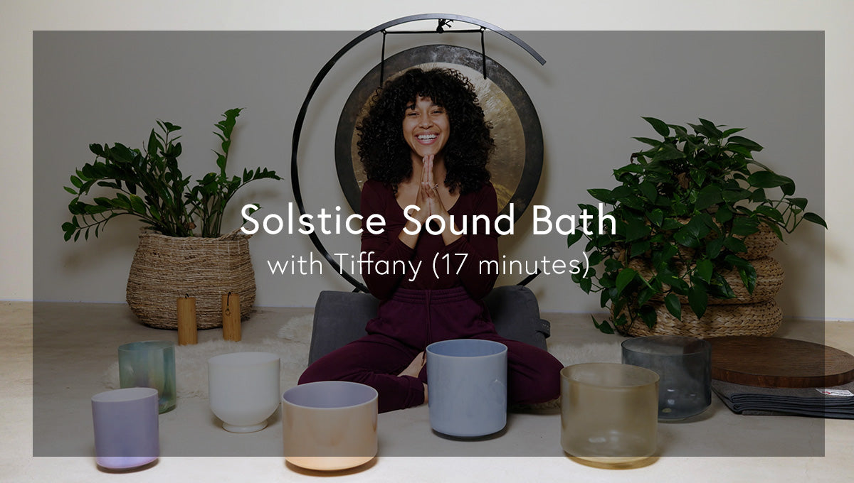 Winter Solstice Sound Bath Meditation with Tiffany – Manduka