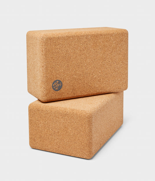 Recycled Foam Yoga Blocks and Cork Yoga Blocks | Manduka